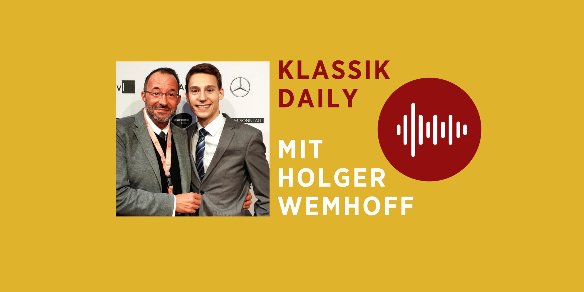 concerti Klassik-Daily mit Holger Wemhoff – Folge 14 mit Lukas Hasler