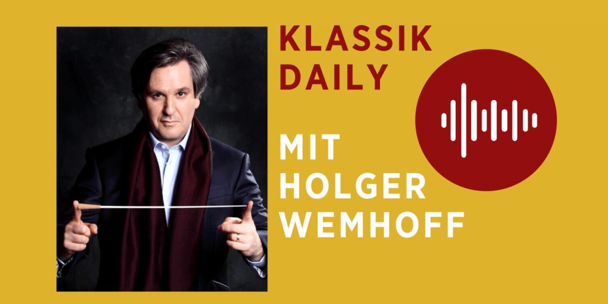 concerti Klassik Daily mit Holger Wemhoff – Folge 17 mit Antonio Pappano
