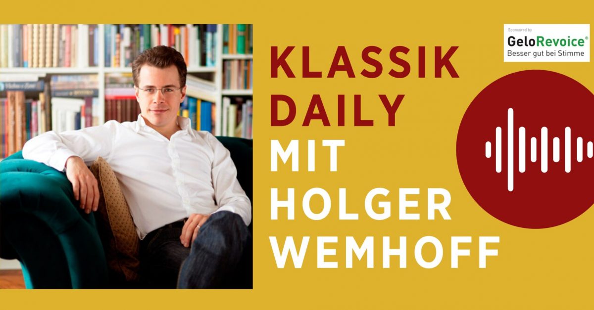 concerti Klassik-Daily mit Holger Wemhoff – Folge 41 mit Jakub Hrůša