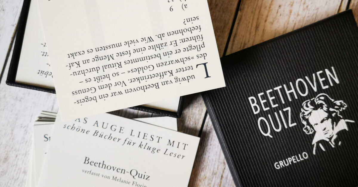 Geschenktipps aus der concerti-Redaktion: Beethoven-Quiz | concerti.de